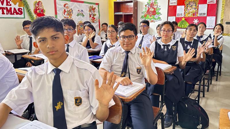 Colegio Juan Pablo Peregrino logró el ingreso de varios alumnos en San Marcos y en la UNI ...