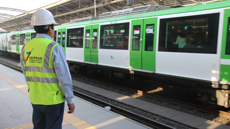 Ositran supervisó la operación de 20 nuevos trenes en el Metro de Lima ...