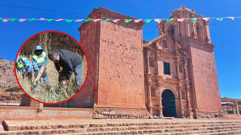 Ministerio de Cultura impulsa recuperación del templo histórico Santa ...